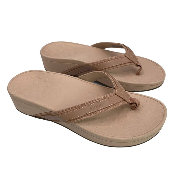Vionic | Shoes | New Vionic Hightide Womens Macaroon Platform Thong ...